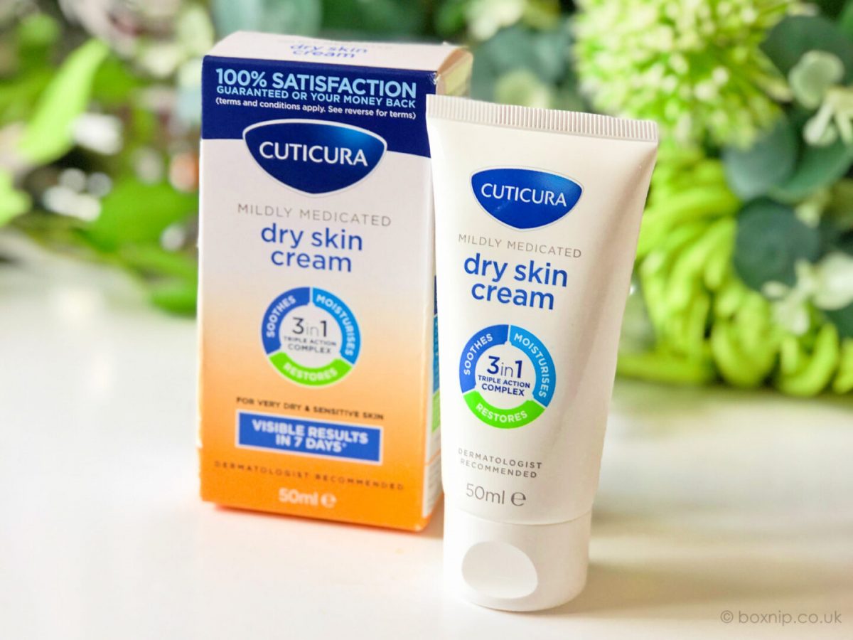 NEW Cuticura Dry Skin Cream Review - Boxnip
